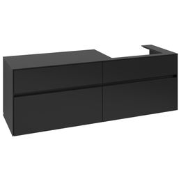 Villeroy & Boch Villeroy & Boch Waschtischunterschrank Collaro C02300 1600x548x500mm 4 Ausz. Waschtisch re Volcano B C02300VL