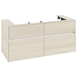 Villeroy & Boch Villeroy & Boch Waschtischunterschrank Collaro C09100 1200x548x500mm 4 Ausz. Waschtisch mittig White C09100AA