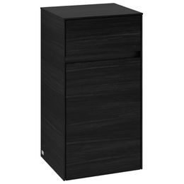 Villeroy & Boch Villeroy & Boch Seitenschrank Collaro 404x748x349mm 1 T&uuml;r 1 Schublade A:re Black Oak C03201AB