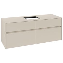 Villeroy & Boch Villeroy & Boch Waschtischunterschrank Collaro C13100 1400x548x500mm 4 Ausz. Waschtisch mittig Cashm C13100VN