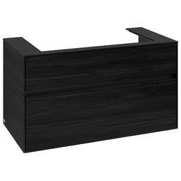 Villeroy & Boch Villeroy & Boch Waschtischunterschrank Collaro C02000 1000x548x500mm 2 Ausz. Waschtisch mittig Black C02000AB