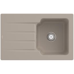 Villeroy & Boch Villeroy & Boch Einbausp&uuml;le Architectura 45 860x510mm Ablgarn. aus Keramik Almond cplus, 334001AM 334001AM
