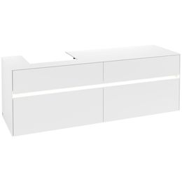Villeroy & Boch Villeroy & Boch Waschtischunterschrank Collaro C078B0 1600x548x500mm mit Beleuchtung C078B0MS