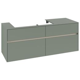 Villeroy & Boch Villeroy & Boch Waschtischunterschrank Collaro C089B0 1400x548x500mm m. Bel. 4 Ausz. Waschtisch li S C089B0AF