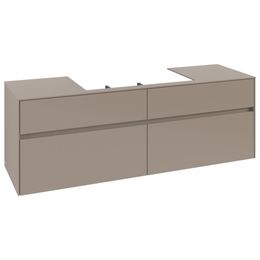 Villeroy & Boch Villeroy & Boch Waschtischunterschrank Collaro C028B0 1600x548x500mm m. Bel. 4 Ausz. Waschtisch mitt C028B0VM
