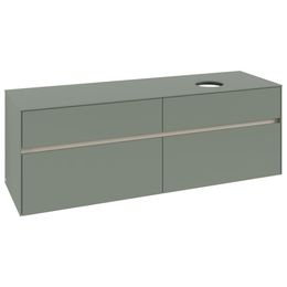 Villeroy & Boch Villeroy & Boch Waschtischunterschrank Collaro C05100 1600x548x500mm 4 Ausz. Waschtisch re Soft Gree C05100AF