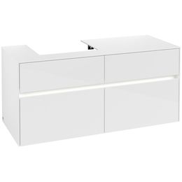 Villeroy & Boch Villeroy & Boch Waschtischunterschrank Collaro C071B0 1200x548x500mm mit Beleuchtung C071B0DH