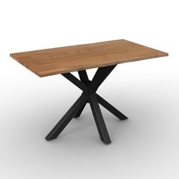 Esstisch Lesley in Holz Eiche massiv ca. 140x80 cm