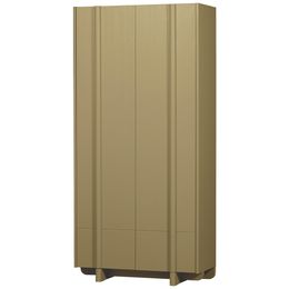 Garderobenschrank Basu Gr&uuml;n B: 101 cm