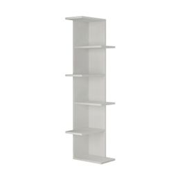 B&uuml;cherregal Saso ca.37x141x24 cm Wei&szlig;