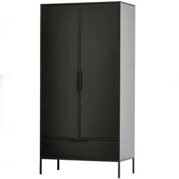 Dreht&uuml;renschrank Adam Schwarz B: 100cm