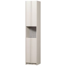 Garderobenschrank Basu Hellgrau B: 40 cm
