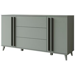 SIDEBOARD Helsinki Salbeigr&uuml;n B: 150cm