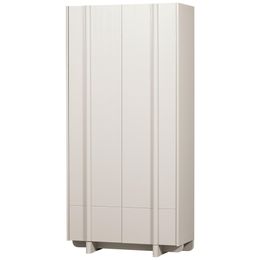 Garderobenschrank Basu Grauwei&szlig; B: 101 cm