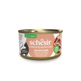 Schesir Katzenfutter Thunfisch Lachs Jelly 85 g