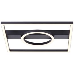 Brilliant LED-Deckenleuchte 'Maureen' schwarz 40 x 40 cm