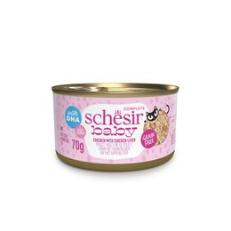Schesir Katzenfutter Kitten Huhn Leber 70 g