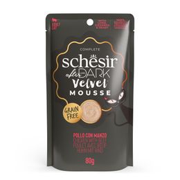 Schesir Katzenfutter Velvet Huhn Rind 80 g