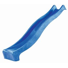 Karibu Wellenrutsche blau 3 m