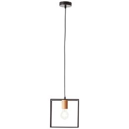 Brilliant Pendelleuchte 'Arica' schwarz 20 x 20 cm