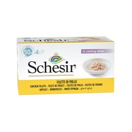 Schesir Katzenfutter H&uuml;hnerfilet Pur Multipack 6 x 50 g