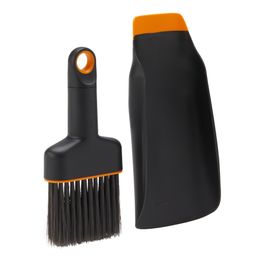 Fiskars Pflanzschaufel mit B&uuml;rste 9,7 x 20,6 cm