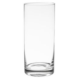 Vase Glas transparent 12 x 22 cm