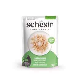 Schesir Katzenfutter Huhn Wolfsbarsch Jelly 70 g