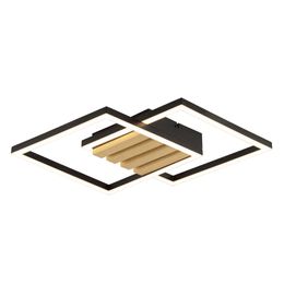 Brilliant LED-Deckenleuchte 'Kaleo' 37,5 x 37,5 cm Holz 30 W