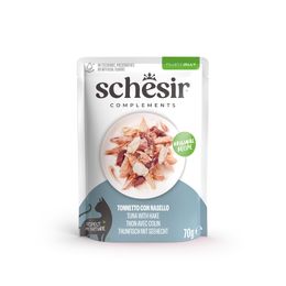 Schesir Katzenfutter Thunfisch Seehecht Jelly 70 g