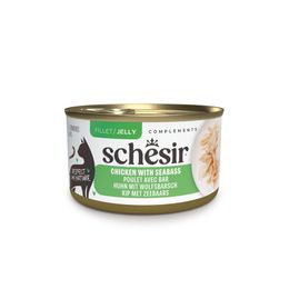 Schesir Katzenfutter Huhn Wolfsbarsch Jelly 70 g