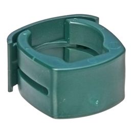 Clipschellen 'Fix-Clip Pro' gr&uuml;n Kunststoff &Oslash; 34 mm 3 St&uuml;ck