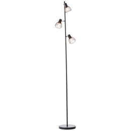 Brilliant Stehleuchte 'Blacky' schwarz 3 Spots E14