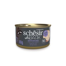 Schesir Katzenfutter Pat&eacute; Huhn Ente 80 g