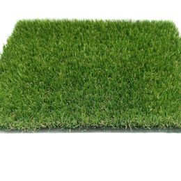 Rasen Deluxe Kunstrasen 'Capri' gr&uuml;n 400 cm Meterware mit Drainage