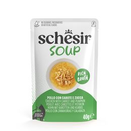 Schesir Katzenfutter Huhn Karotten K&uuml;rbis Soup 40 g