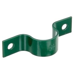 Rohrschelle Stahl gr&uuml;n &Oslash; 34 mm