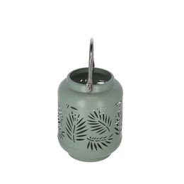 Laterne Metall mintgr&uuml;n 18 cm