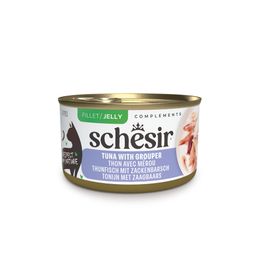 Schesir Katzenfutter Thunfisch Zackenbarsch Jelly 70 g