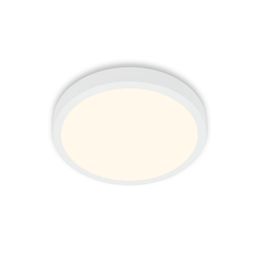 Brilo LED-Wand- und Deckenleuchte 'Runa' wei&szlig; &Oslash; 28 x 4 cm