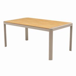 toom Gartentisch 'Mia' Aluminium/Polywood 160 x 90 x 74 cm