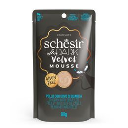 Schesir Katzenfutter Velvet Huhn Ei 80 g