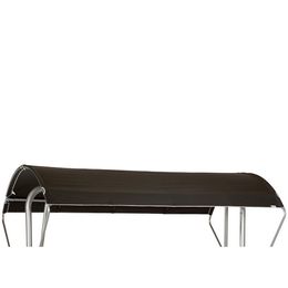 Acamp Ersatzdach f&uuml;r Hollywoodschaukel 'Star' anthrazit 150 x 0,3 x 150 cm
