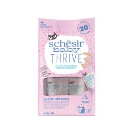 Schesir Katzenfutter Kitten Paste Huhn 20 x 8 g