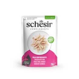 Schesir Katzenfutter Huhn Schinken Jelly 70 g