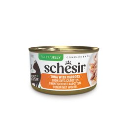 Schesir Katzenfutter Thunfisch Karotten Jelly 70 g