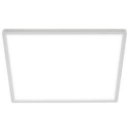 Brilo LED-Deckenleuchte 'Slim Case' 22 W wei&szlig; 42 x 42 cm
