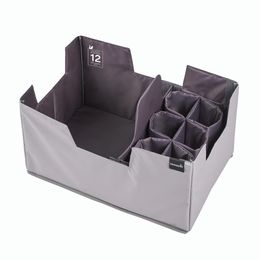 Einkaufsorganizer 'Neo' faltbar grau 39 l