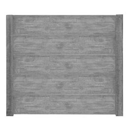 Beckers Betonzaun Betonzaunplatte 'Standard Tetris' 200 x 38,5 x 3,5 cm