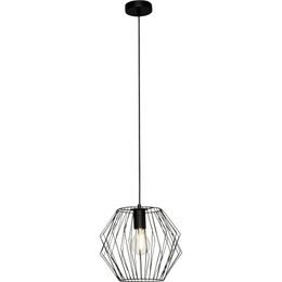 Brilliant Pendelleuchte 'Noris' schwarz &Oslash; 28 cm